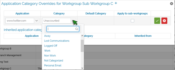 Workgroup Options